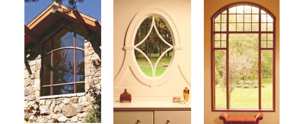 Wood frame corners are square-cut, butt-jointed and secured with screws ...