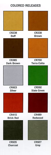 Colored Release Agents: