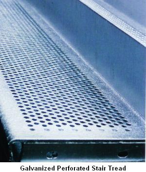 Perforated Stair Tread