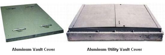 Galvanized Underground Vault Covers: