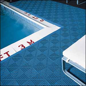 Modular Plastic Floor Tiles