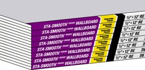 Gold Bond Sta-Smooth Wallboard