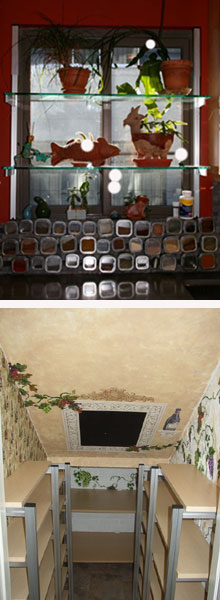 ISS Wall Mounted Modular Shelving System