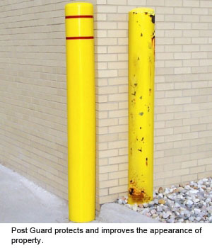 Post Guard is a good looking and durable plastic sleeve that securely ...