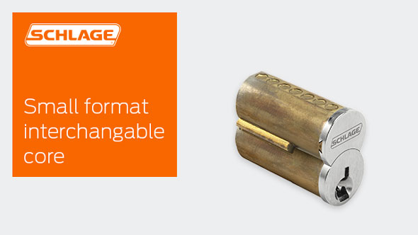 Small Format Interchangeable Core (SFIC) – Schlage Commercial ...