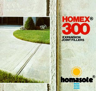 HOMEX ® 300 EXPANSIONJOINT FILLERS