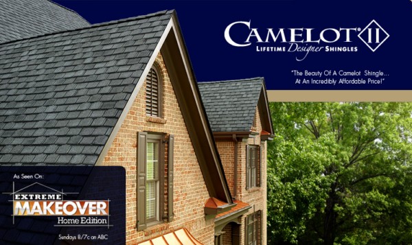 Camelot II® Lifetime Designer Asphalt Shingles – GAF - Sweets