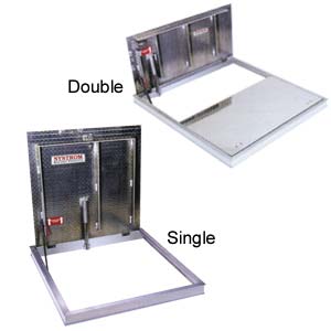 FHA Model - Aluminum Angle Frame Floor Door (Floor Hatch)