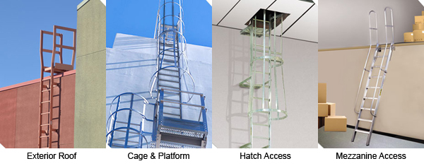 Fixed Access Aluminum Ladders – ALACO Ladder Company - Sweets