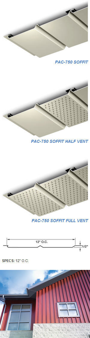 Soffit Panels – Petersen Aluminum Corporation - Sweets