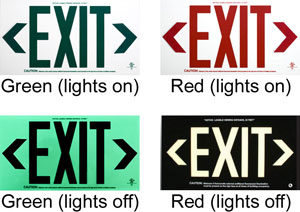 IllumiTread Exit Signs are listed with Underwriters Laboratories and ...