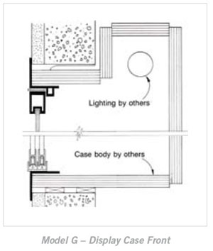 DISPLAY CASE FRONTS