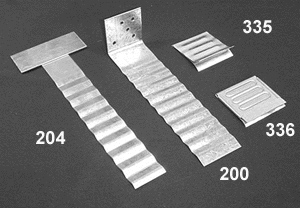 3/16" (4.76 mm) and 1/4" (6.35 mm) dia. wire with 2" (51 mm) bendsin ...
