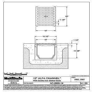 CAD details from MultiDrain Systems, LLC – Sweets