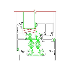 High Performance Thermal 3 1/4" Heavy Commercial Projected / Casement ...