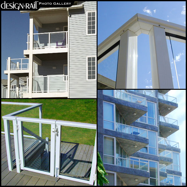 Materials: all DesignRail ™ Aluminum Railing System materials are ...