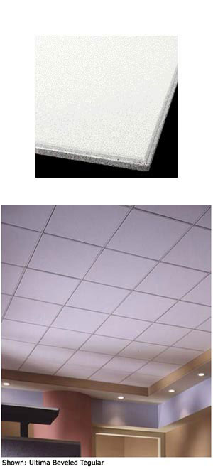 ULTIMA Square Lay-in & Tegular fine texture mineral fiber