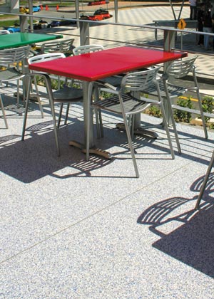 Stontec ARF – Methyl methacrylate resin based vinyl flake floor ...