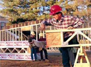 Solution: The full 3-1/2" wide TrimJoist nailing surface allows for ...