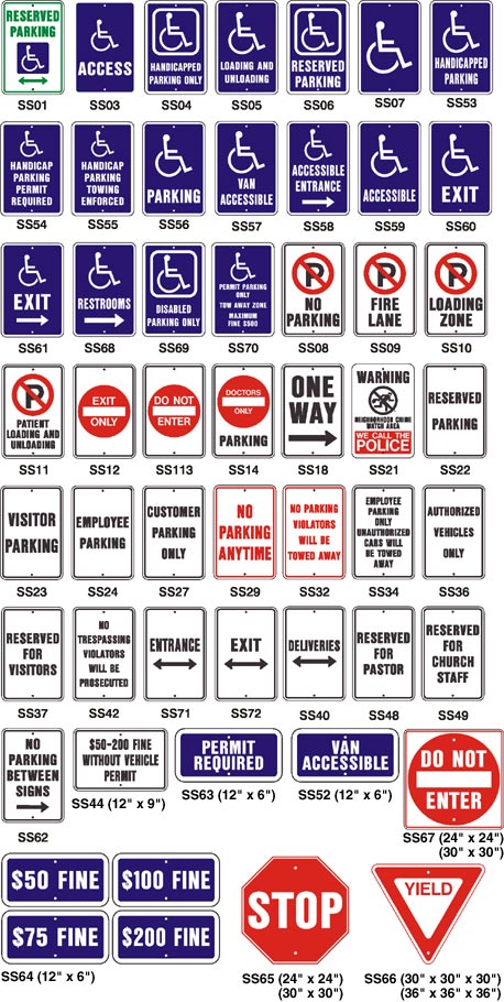 Road Signs Colors And Shapes