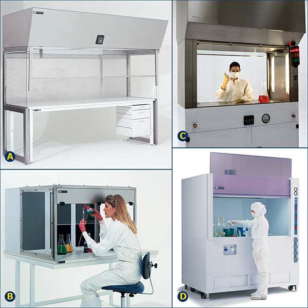 Exhaust Fume Work Stations and Benchtop Hoods