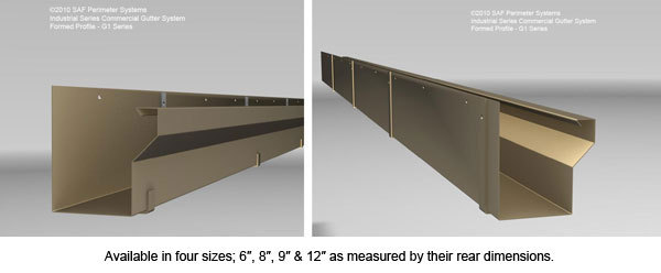 Commercial Gutter Profiles