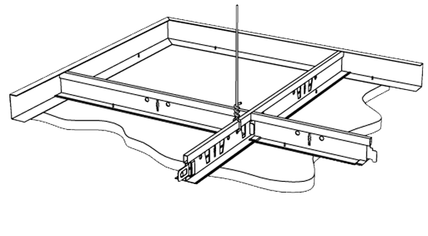 Chicago Drywall Ceiling Grid System Details Suspended Ceilings
