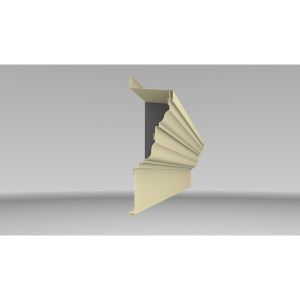 Extruded Aluminum Cornice Design 8 EX – Southern Aluminum Finishing Co ...