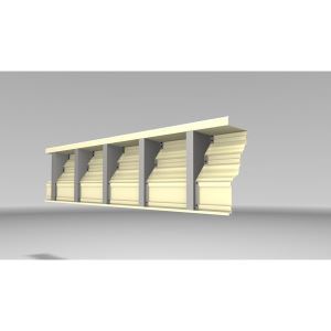 Extruded Aluminum Cornice Design 8 EX – Southern Aluminum Finishing Co ...