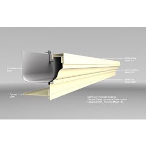 Designer 100 Series Extruded Gutters - Model 100 – Southern Aluminum ...
