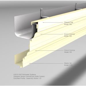 Designer 100 Series Extruded Gutters - Model 110 – Southern Aluminum ...