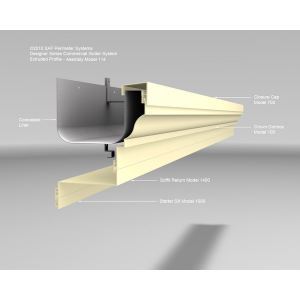 Designer 100 Series Extruded Gutters - Model 114 – Southern Aluminum ...