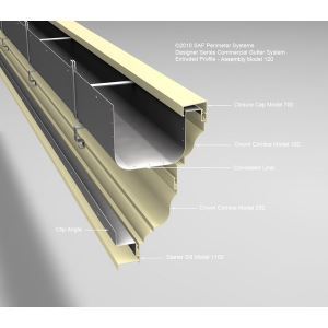 Designer 100 Series Extruded Gutters - Model 120 – Southern Aluminum ...