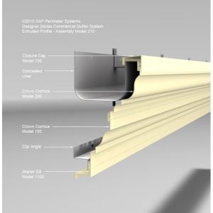 Designer 200 Series Extruded Gutters - Model 210 – Southern Aluminum ...