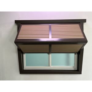 Triangular Louver Panel Operable Sun Control Device – B & C Awnings ...