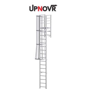 Parapet Access Cage Ladder With Platform – UPNOVR, Inc. - Sweets