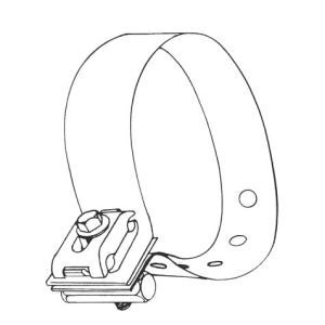 PC8A, 8 Inch Strap-Type Pipe Clamp – East Coast Lightning Equipment ...