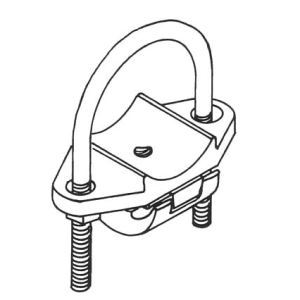PC2UA, 2 Inch U-Bolt Clamp – East Coast Lightning Equipment, Inc. - Sweets