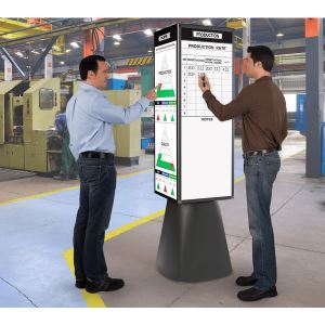 RotoCube® Rotating Magnetic Bulletin Towers – Magnatag Visible Systems ...