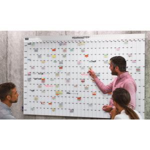 YearMaster® Printed Glass Whiteboard Timeline Calendars – Magnatag ...