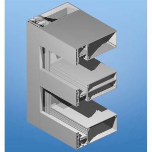 Arcadia Curtain Wall 91 ULT500 Sliding Window