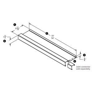 Square Drink Rail - 304 Stainless Steel Bar Drink Rail – KegWorks - Sweets