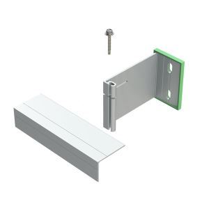 Rainscreen Cladding Support Systems - NVELOPE NH3 Horizontal Rail For ...