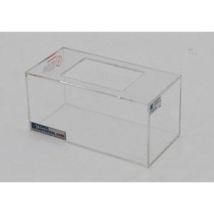Dispenser; Cleanroom Hat, Acrylic, 12"W x 6"D x 6"H, 1 Compartment ...