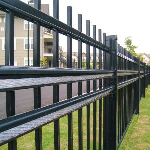 Stalwart II Anti-Ram Barrier & Ornamental Fence – Ameristar Fence ...