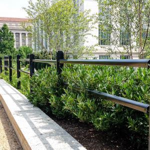 Stalwart Post & Rail Standalone Anti-Ram Barrier – Ameristar Fence ...
