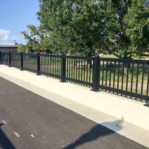 Aegis II Xtreme Ornamental Pedestrian Bridge Railing – Ameristar Fence ...