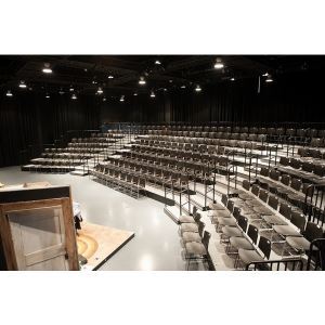Black Box Theater Seating Risers – StageRight Corporation - Sweets