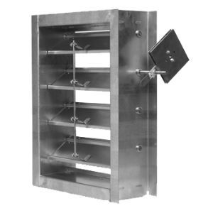 BD-51 8” Rectangular Counterbalanced Backdraft Damper – AWV - Sweets