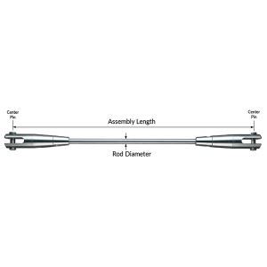 Stainless Steel Tension Fork Architectural Rod Assemblies – Feeney, Inc ...